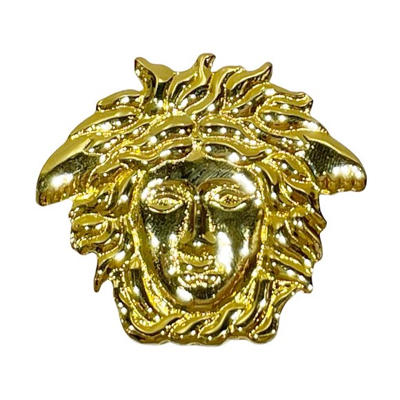 OTHERS | Jewelry | Gianni Versace Medusa Brooch 43cm Large Vintage Mens ...